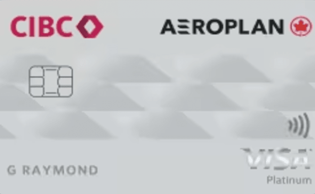 CIBC Aeroplan® Visa* Card Points Calculator