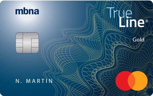MBNA True Line® Gold Mastercard® and $50 from FinlyWealth